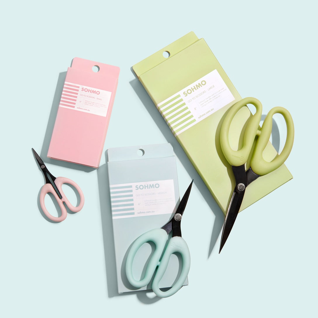 SOHMO Go-To Scissors Set - All 3 Sizes, Save $20 | Custom-Designed ...